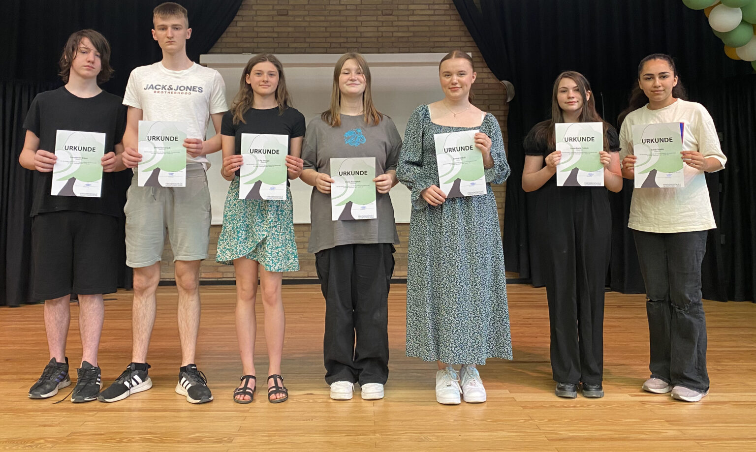 Annerkennungsfeier Juni 2023 – Friedensschule Hamm